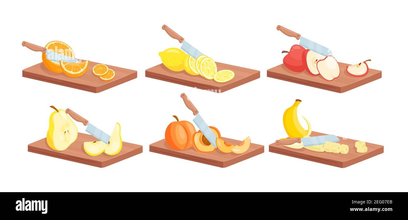 Wooden knife isolated on Stock Vector Images - Alamy