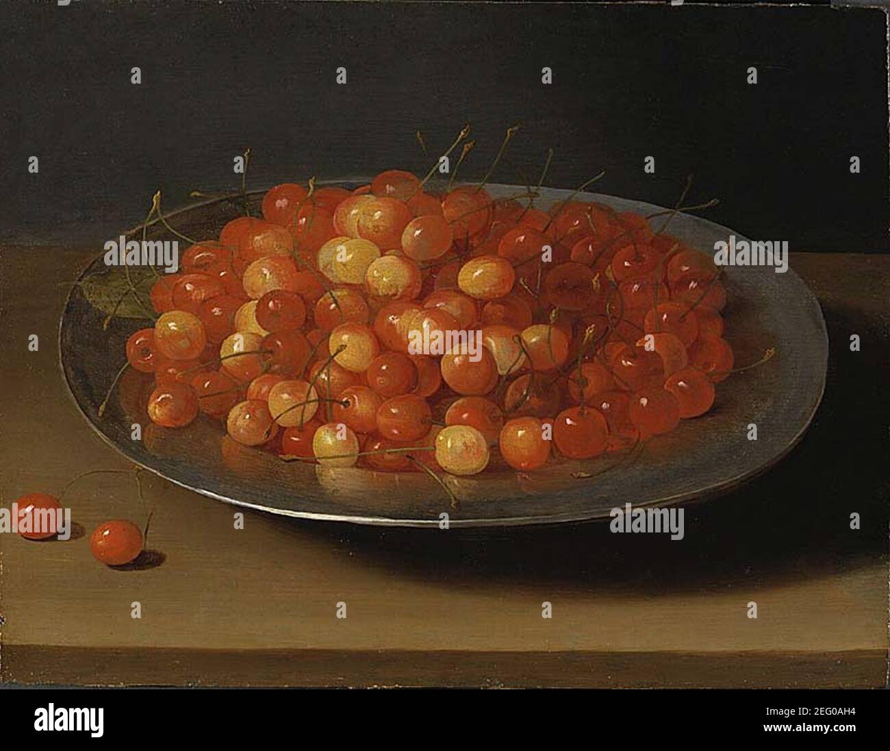 Osias Beert - Still life with cherries - NM 3331 Stock Photo - Alamy