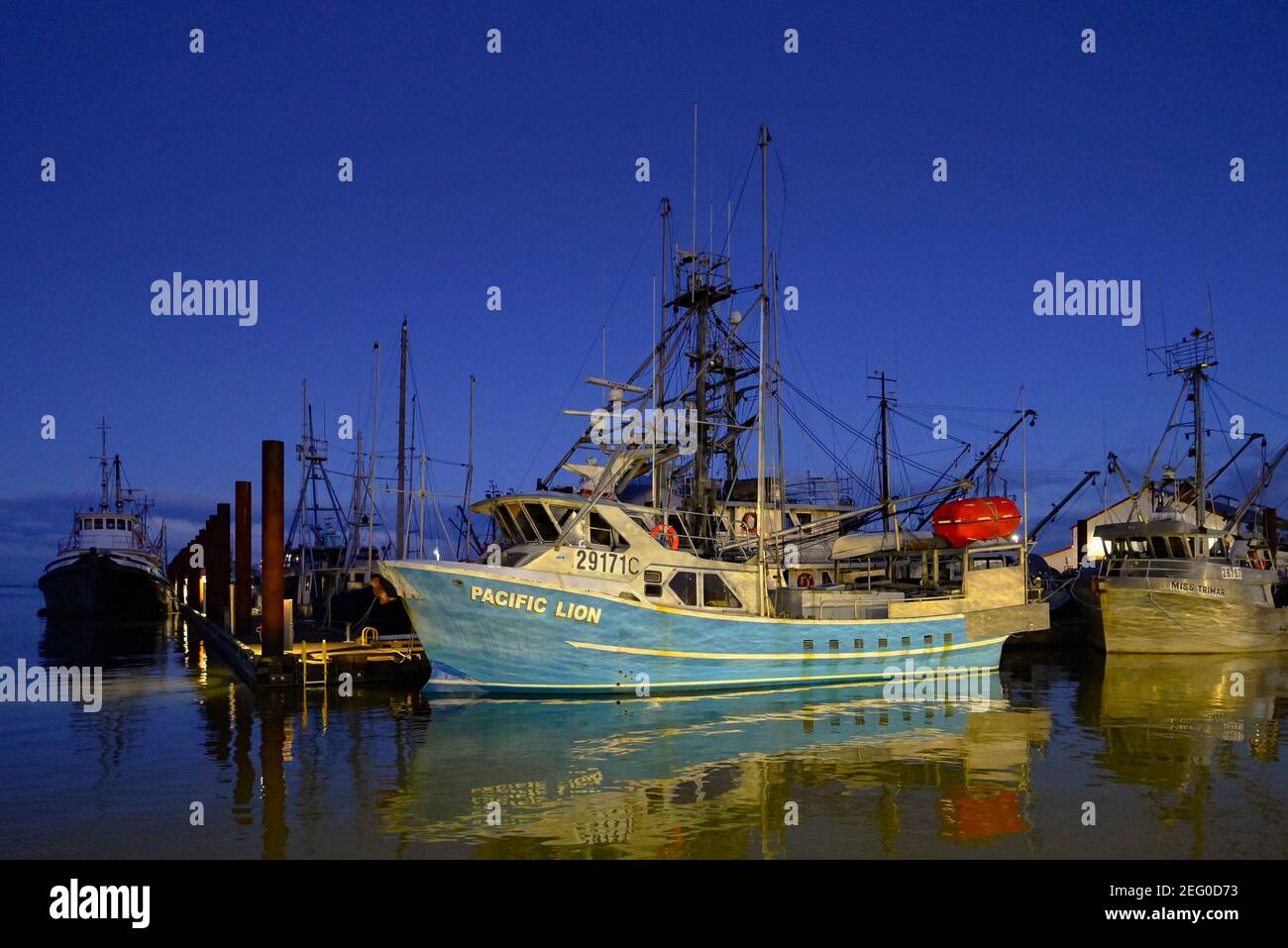 Fishing boats, Steveston, Richmond, British Columbia, Canada Stock ...