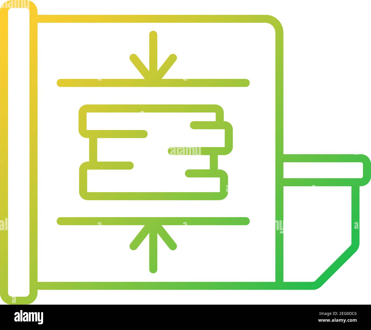 Trash compactor gradient linear vector icon Stock Vector Image & Art ...