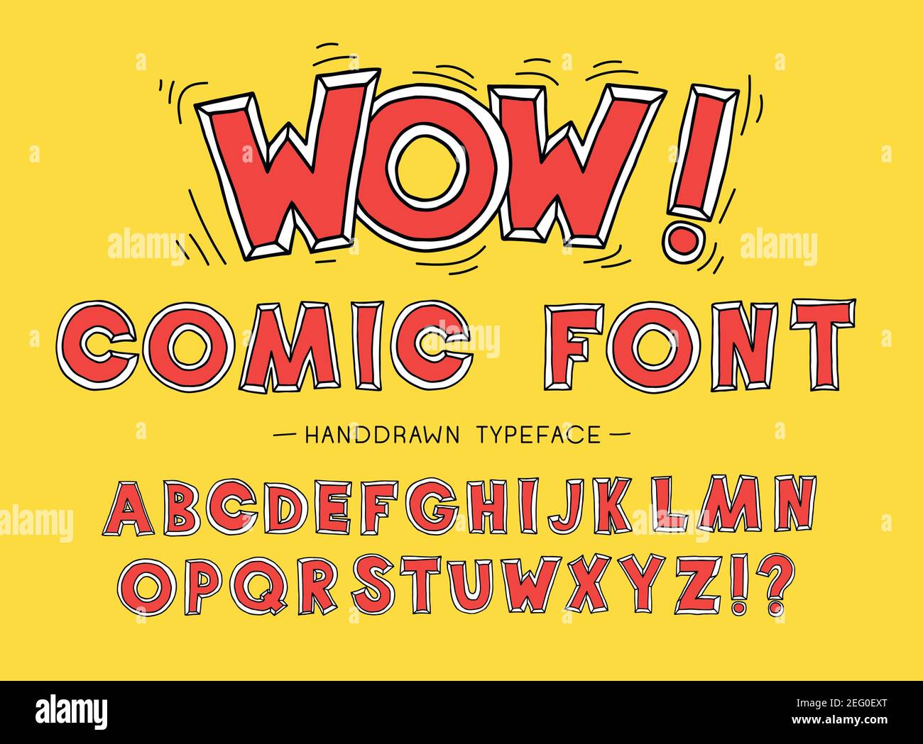 Number 1 Comic Book Font
