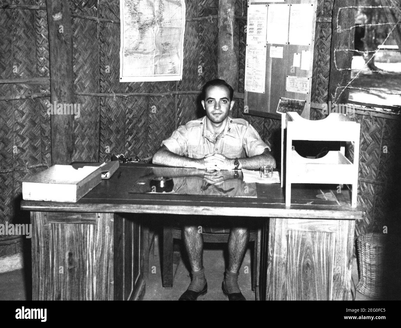 OSS Camp Y commandant HD-SN-99-02813 Stock Photo - Alamy