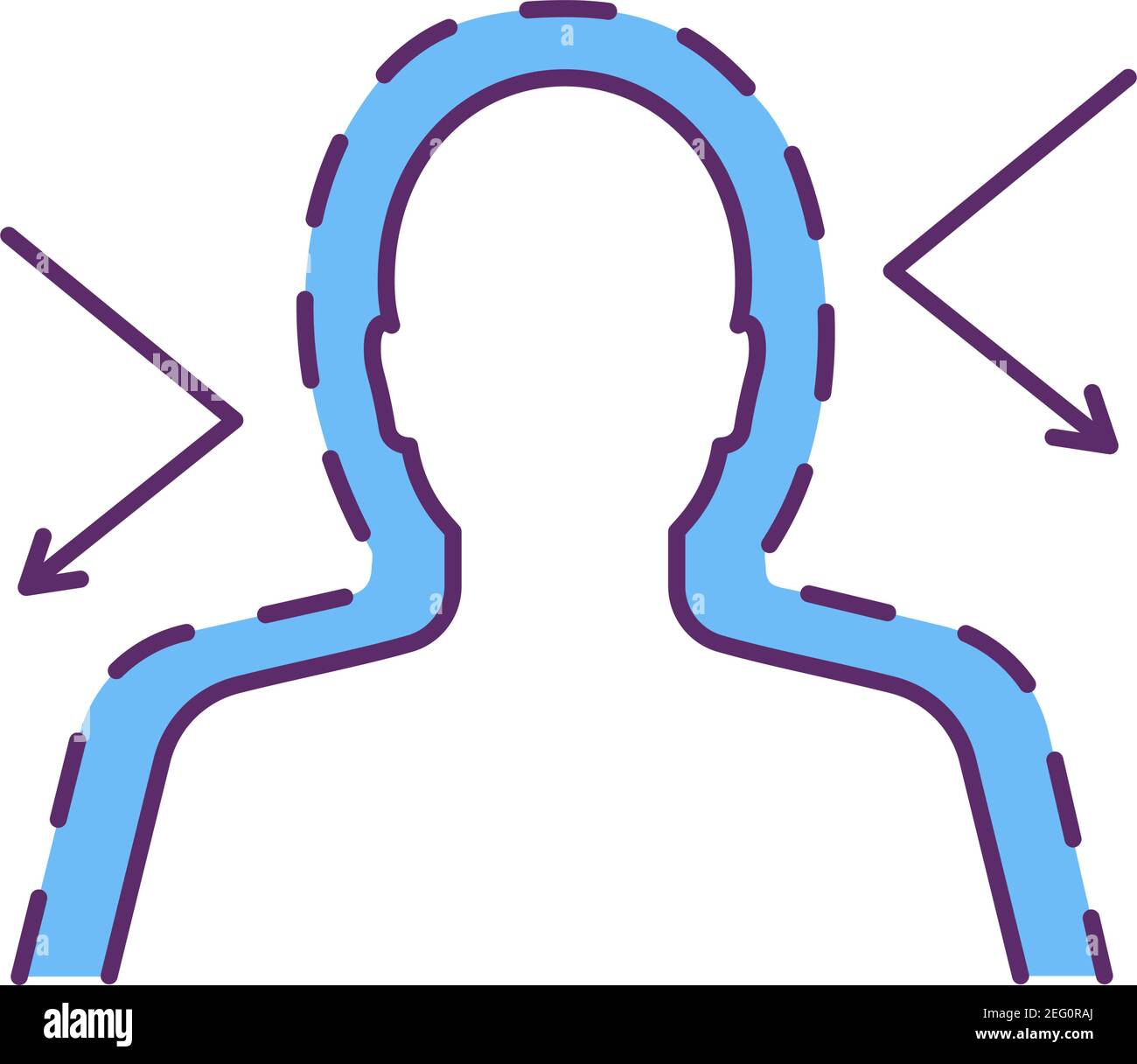 Immune system flat color Cut Out Stock Images & Pictures - Alamy