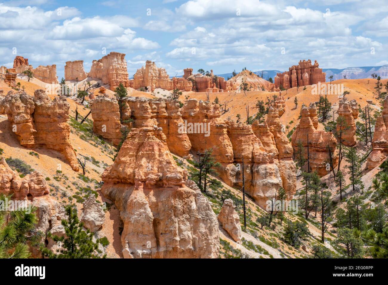 Red Rocks Hoodoos in Bryce Point at Bryce Canyon National Park, Utah ...