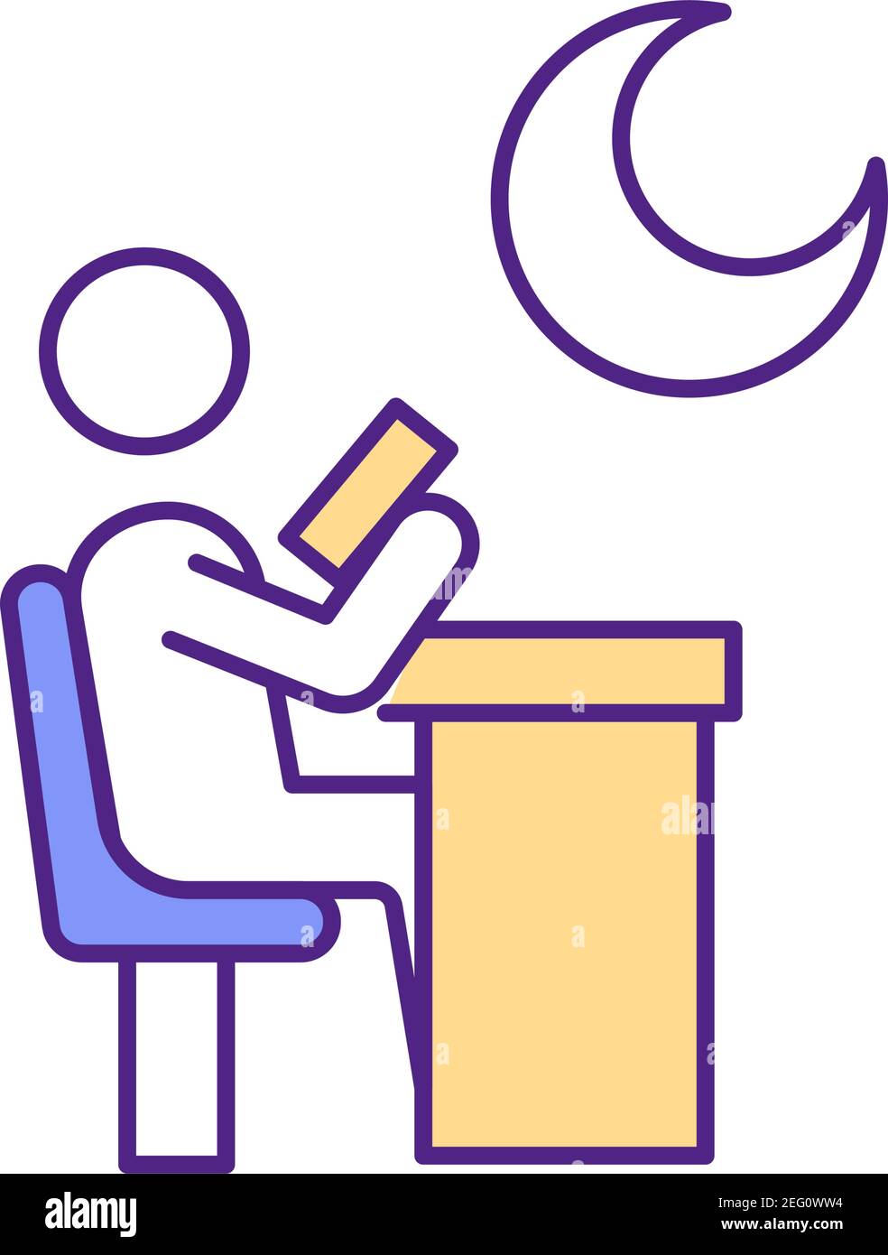 Study syndrome Stock Vector Images - Alamy