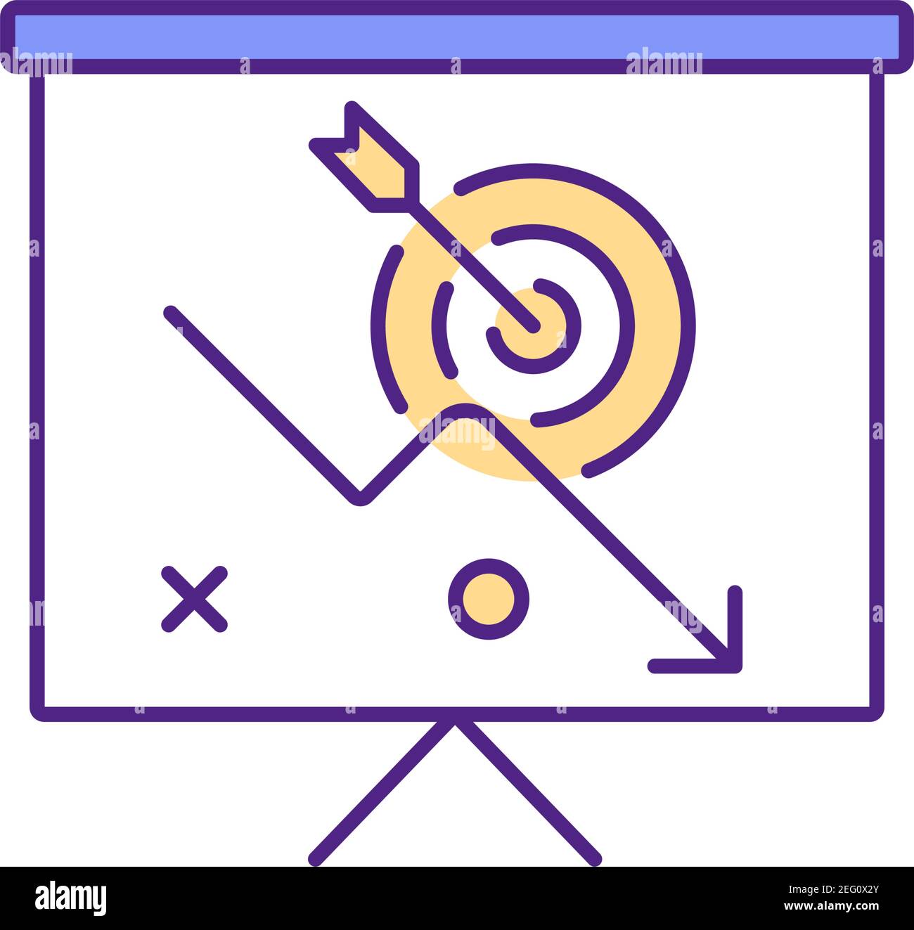 Poor work organization RGB color icon Stock Vector Image & Art - Alamy