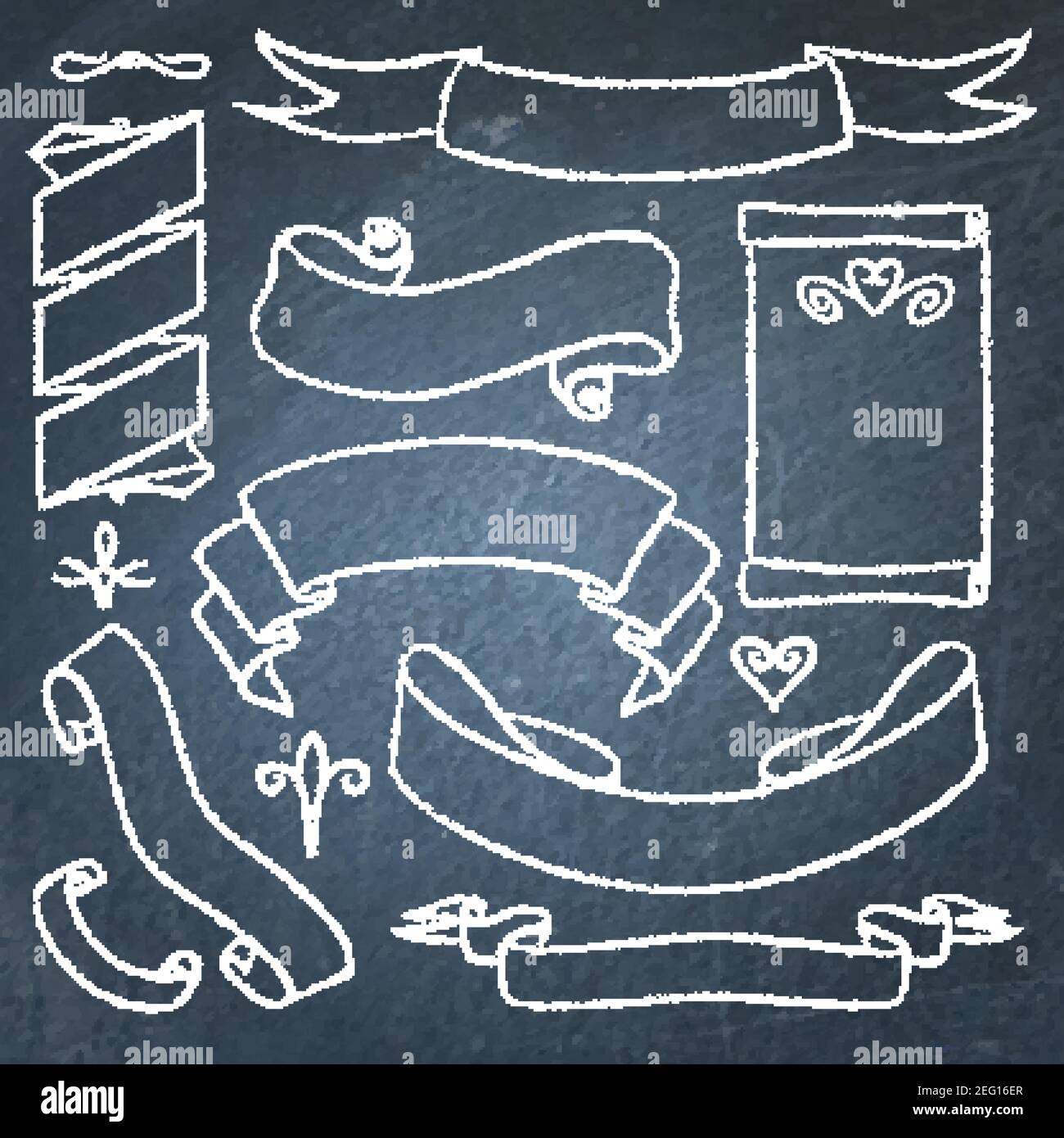 Vintage horizontal header old Stock Vector Images - Alamy