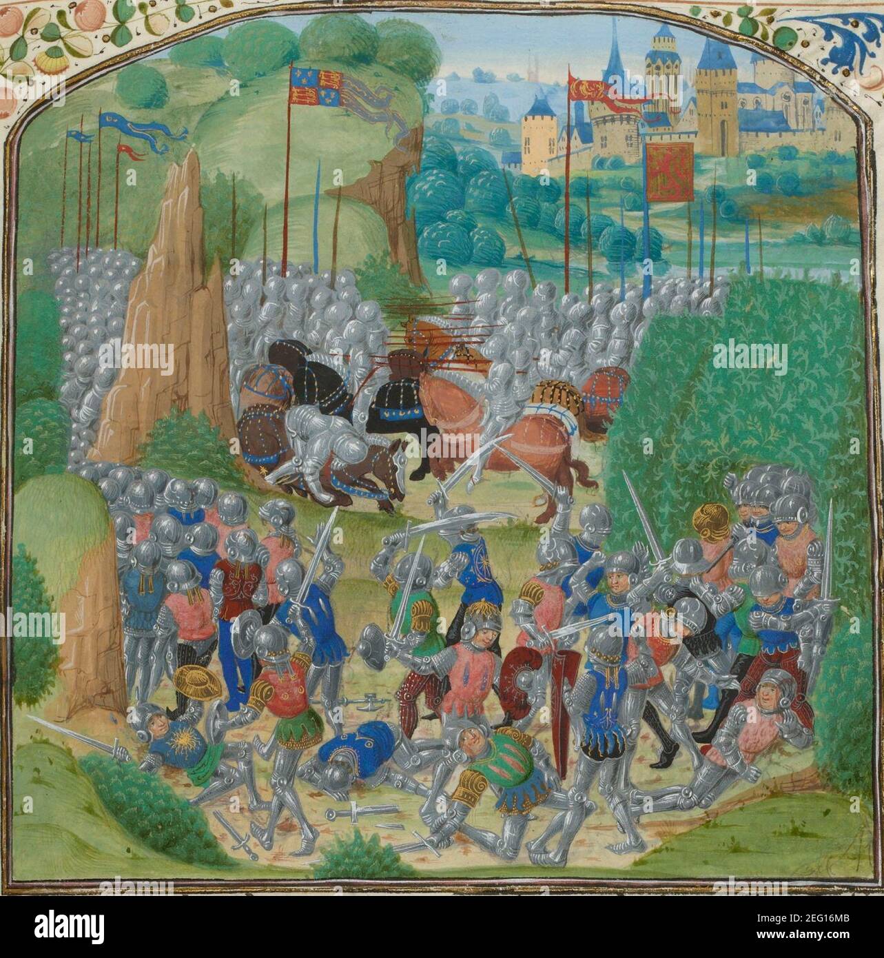 Battle of otterburn hi-res stock photography and images - Alamy