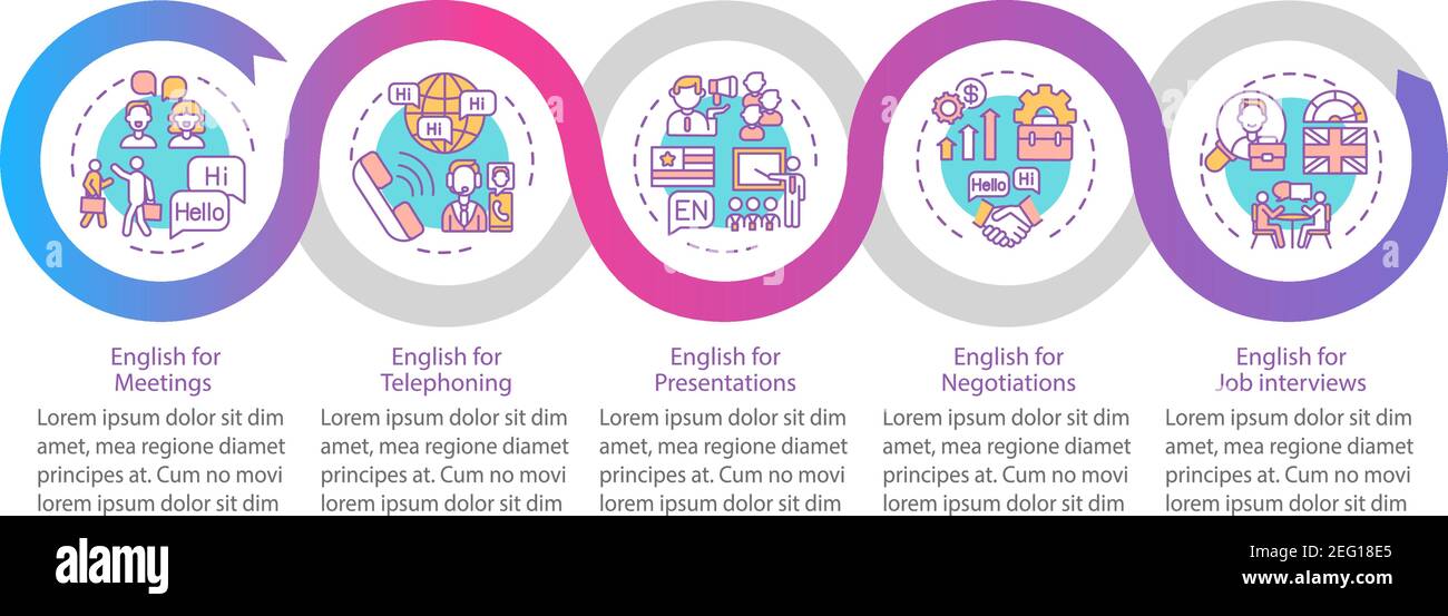 Business purposes vector infographic template Stock Vector Image & Art ...