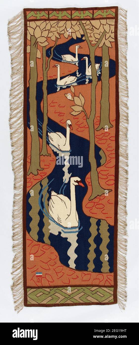 Otto eckmann five swans hi-res stock photography and images - Alamy