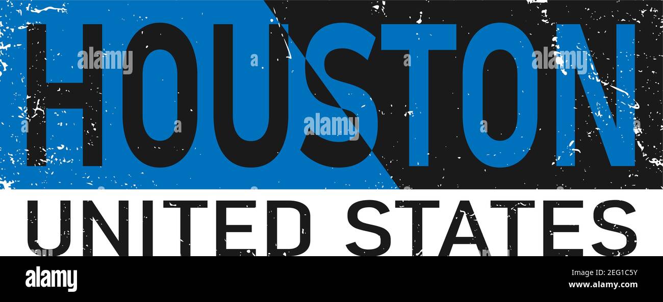 Houston typography design vector, for t-shirt, poster and other uses ...