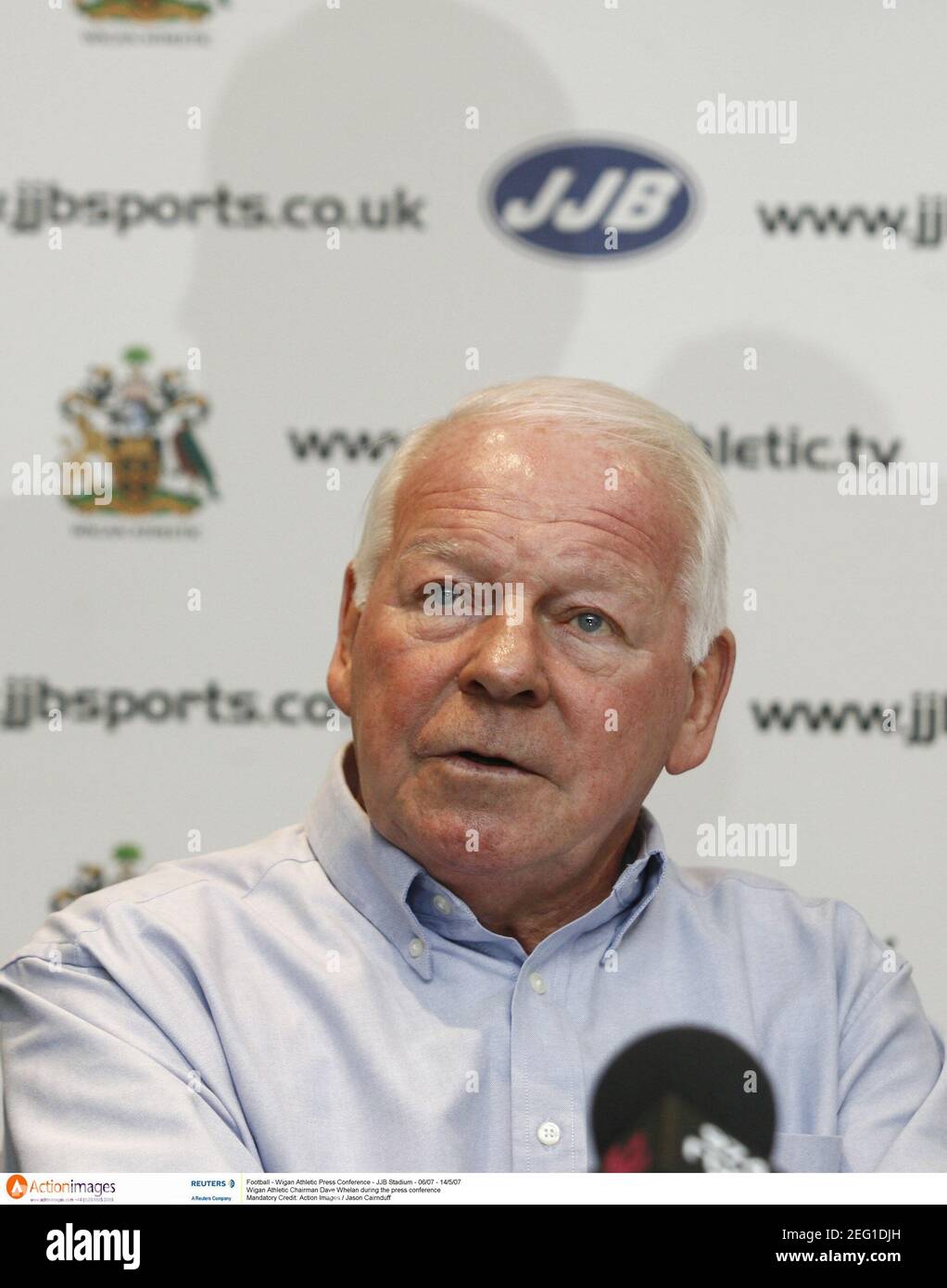 Wigan athletic chairman dave whelan hi-res stock photography and images ...