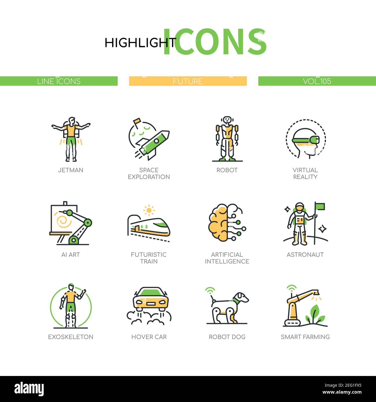 Exoskeleton icon hi-res stock photography and images - Alamy