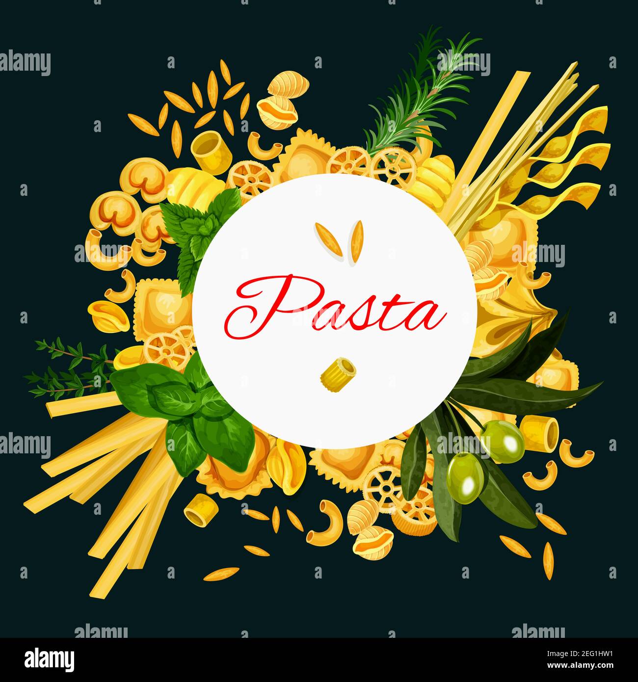 Lasania Stock Vector Images - Alamy