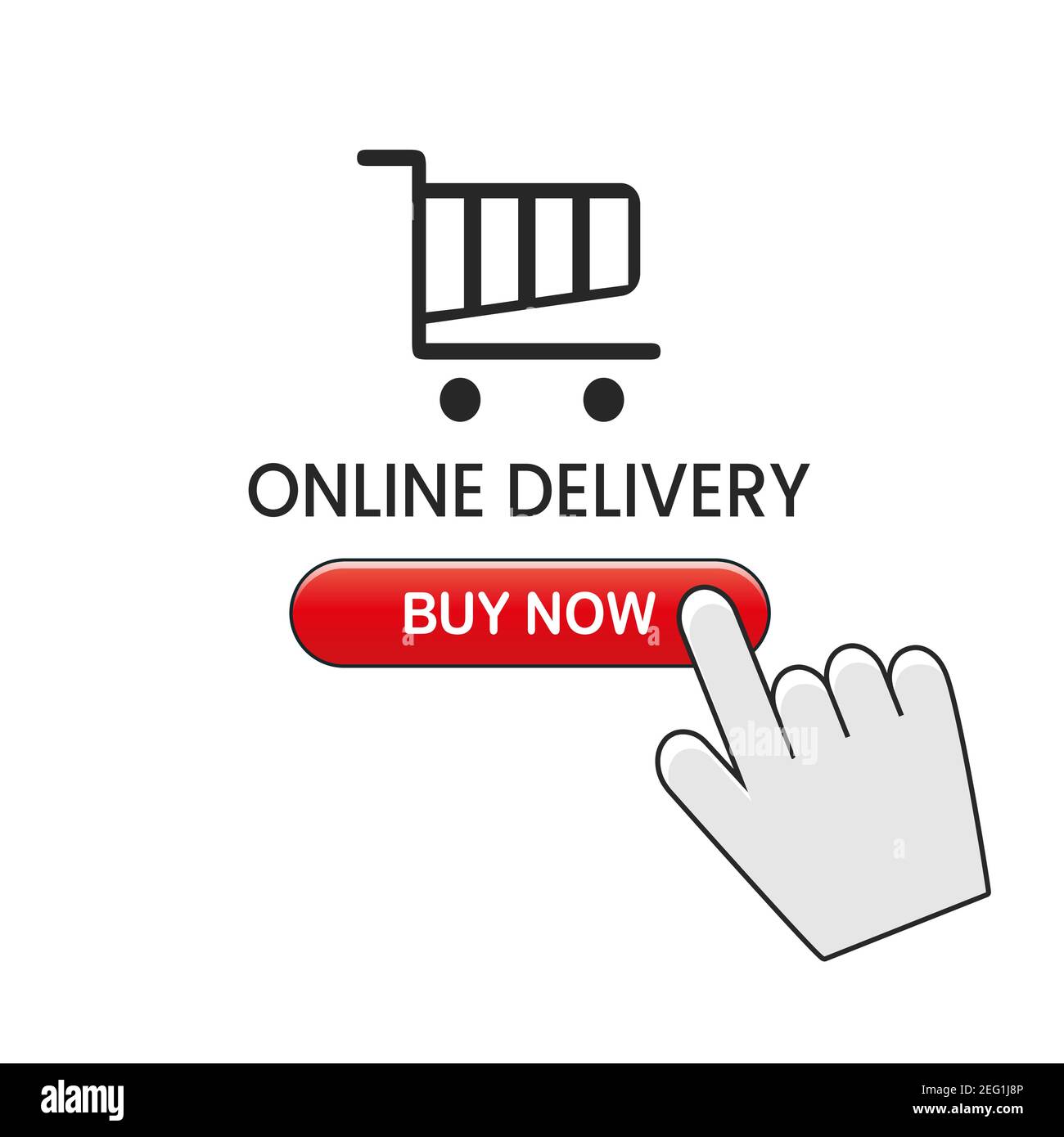 Pushes button Stock Vector Images - Alamy