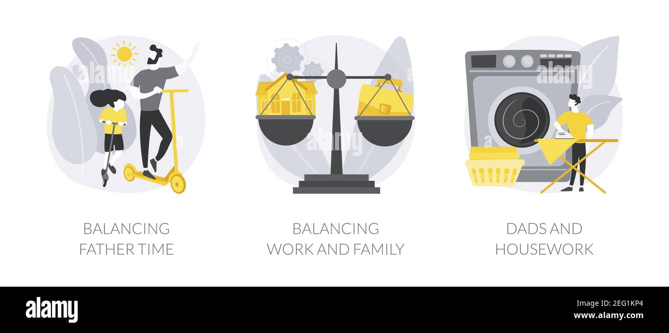 Happy family abstract concept vector illustrations Stock Vector Image ...