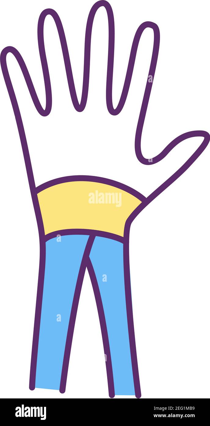 Wrist pain cartoon hi-res stock photography and images - Alamy