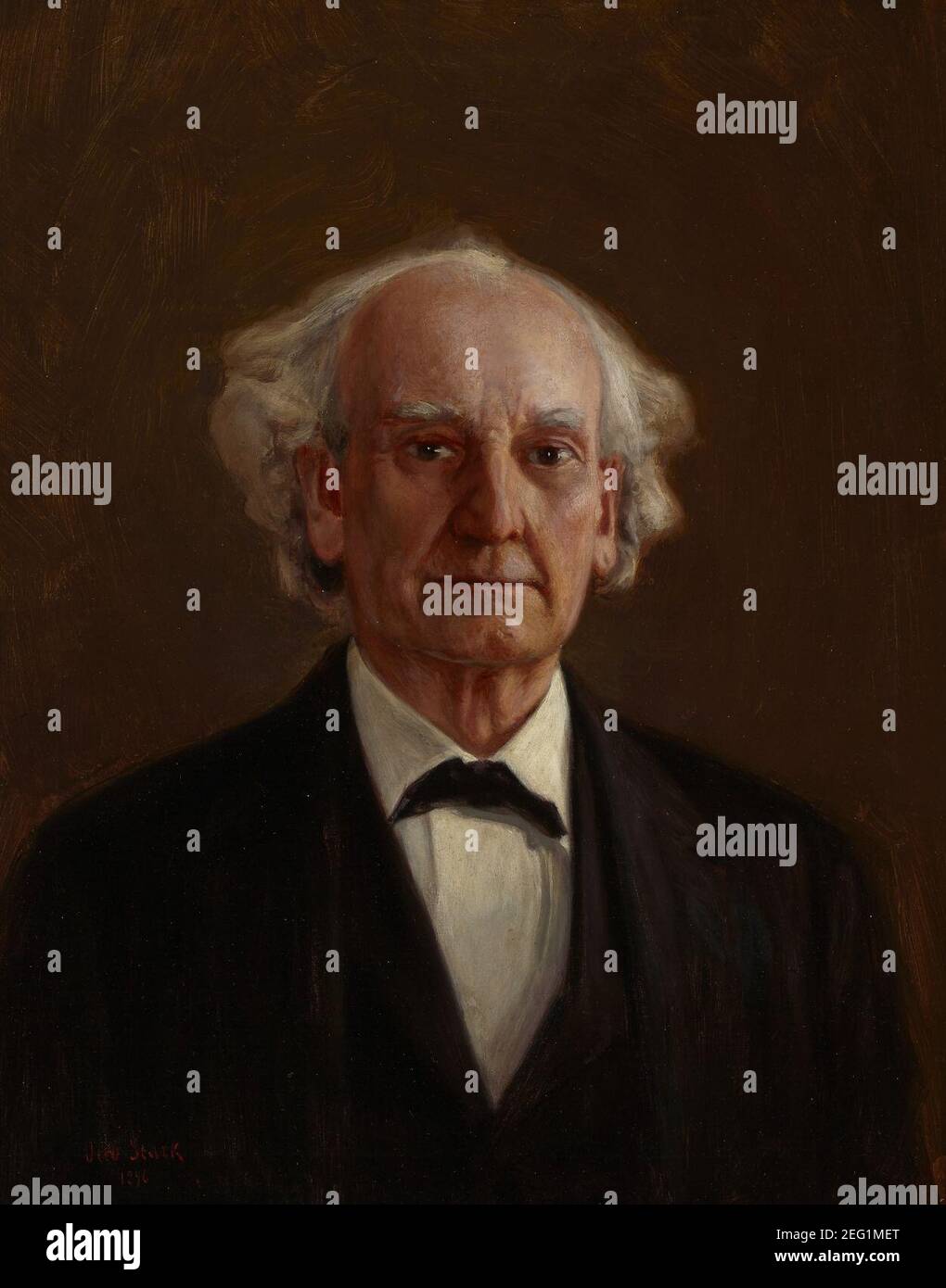 Otto Stark - Portrait of William N. Jackson Stock Photo - Alamy