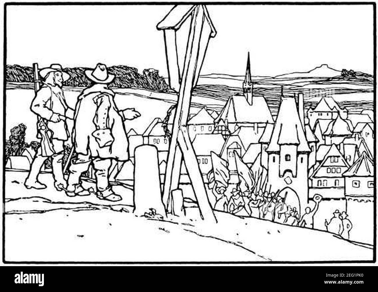 Otto Ubbelohde - Der Stiefel von Büffelleder 2 Stock Photo - Alamy