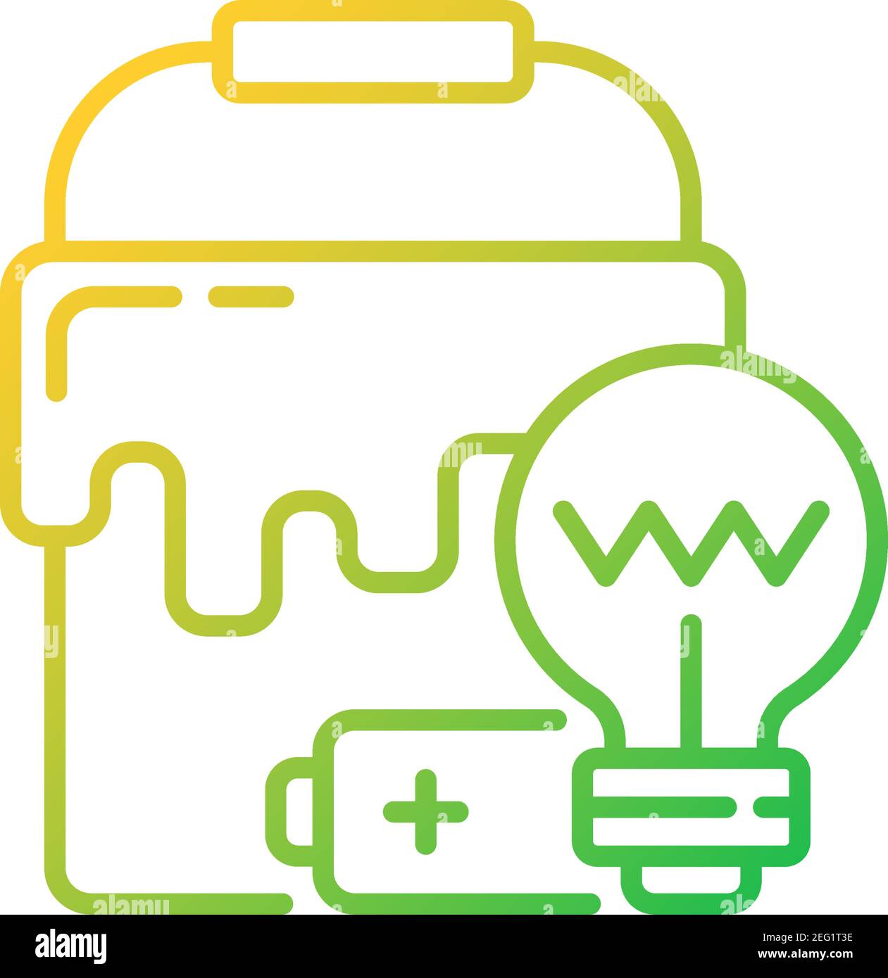 Special waste gradient linear vector icon Stock Vector Image & Art - Alamy