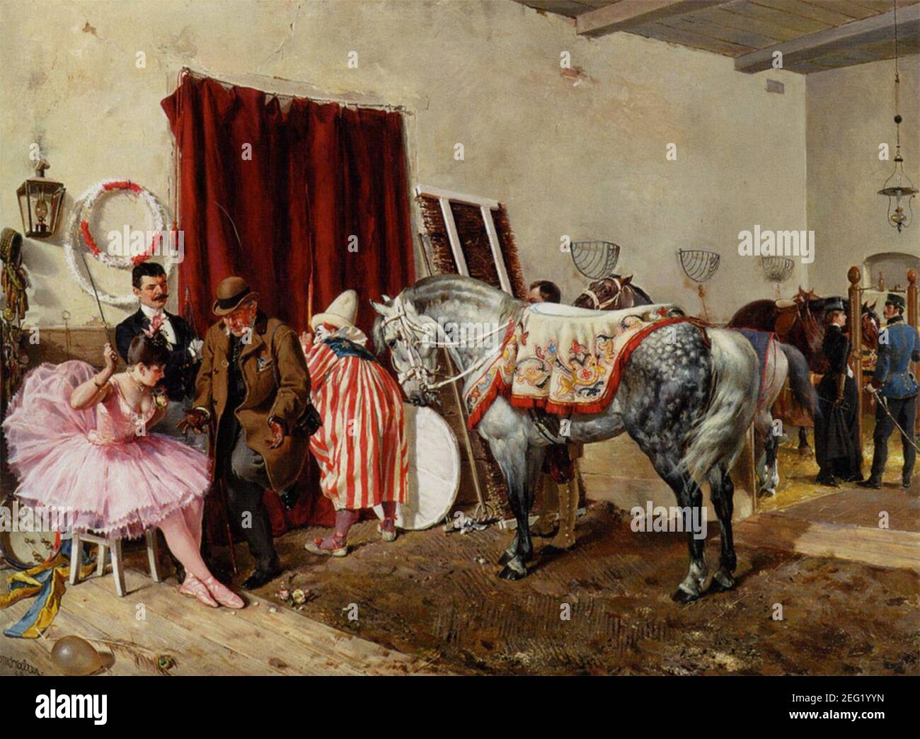 Vintage zirkus hi-res stock photography and images - Alamy