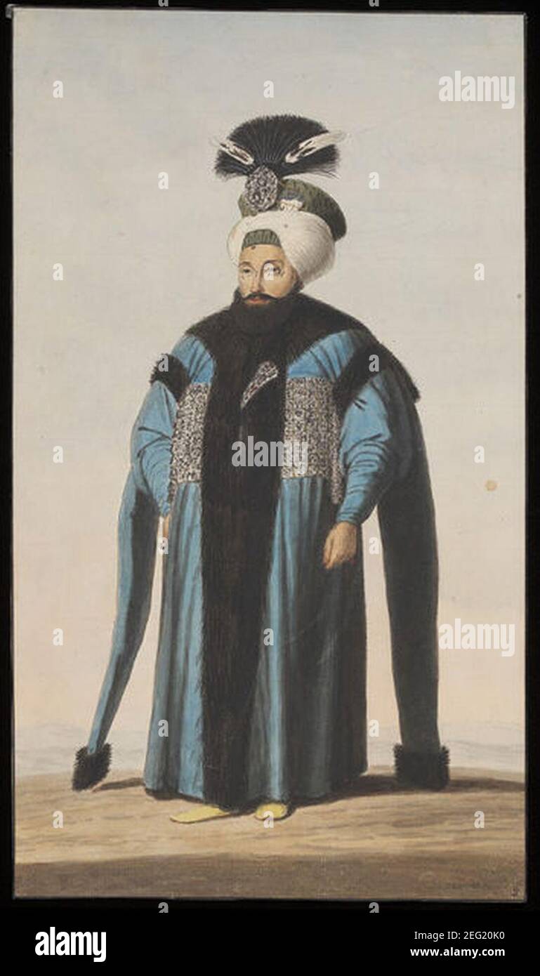 Ottoman Sultan Mahmud II Stock Photo - Alamy