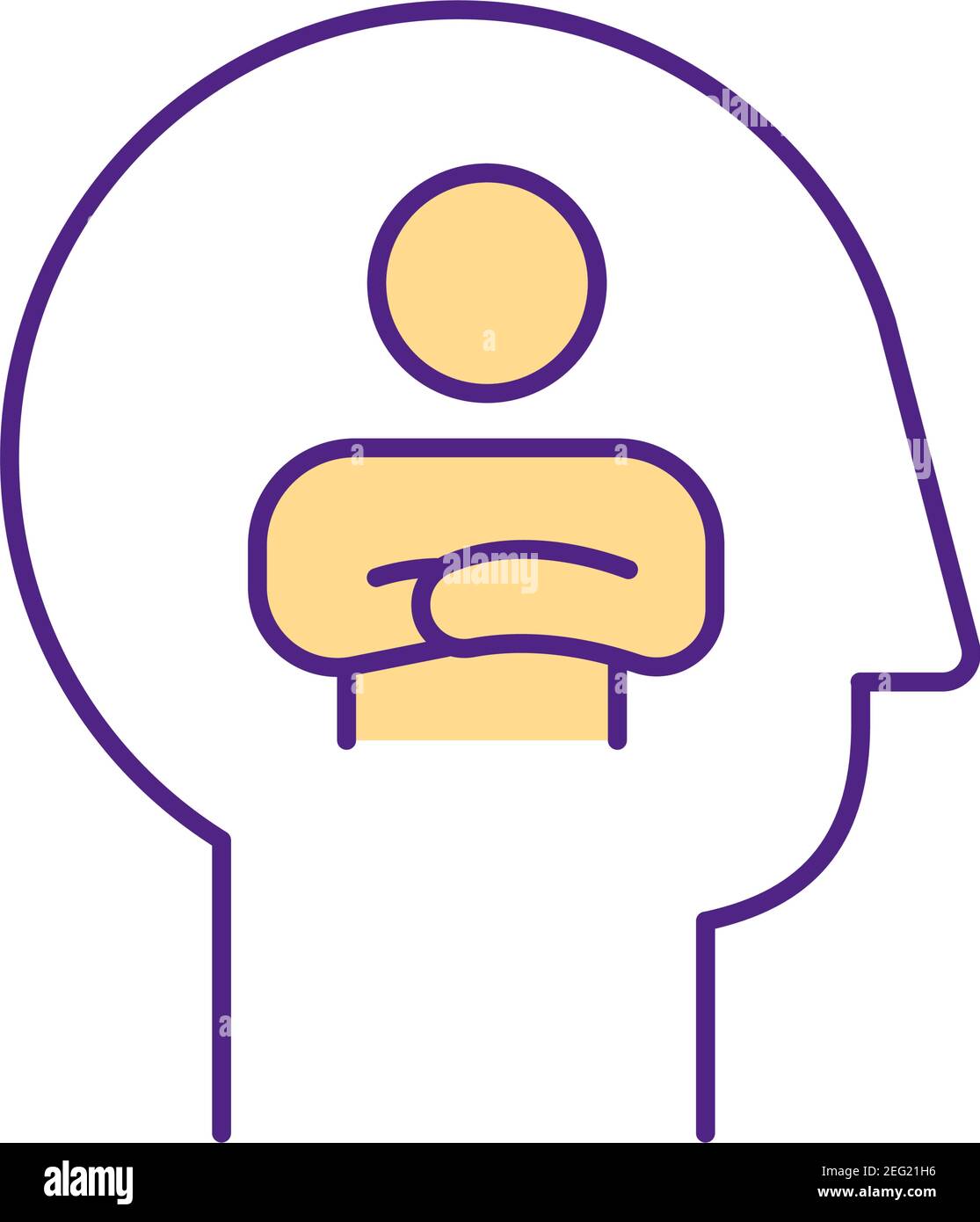 Self sabotage Stock Vector Images - Alamy