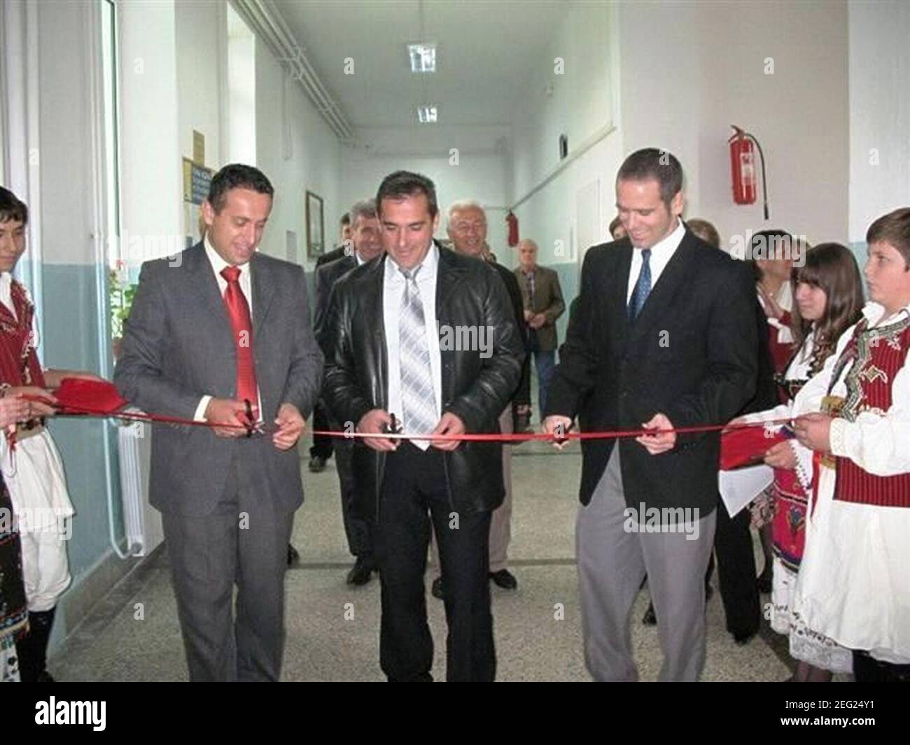 OU Draga Stojanovska Rakotinci Stock Photo - Alamy