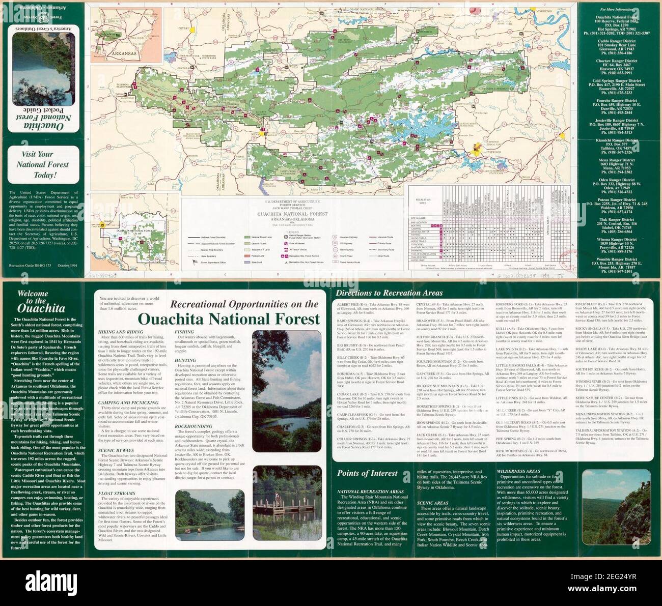 Ouachita national forest oklahoma hi-res stock photography and images ...