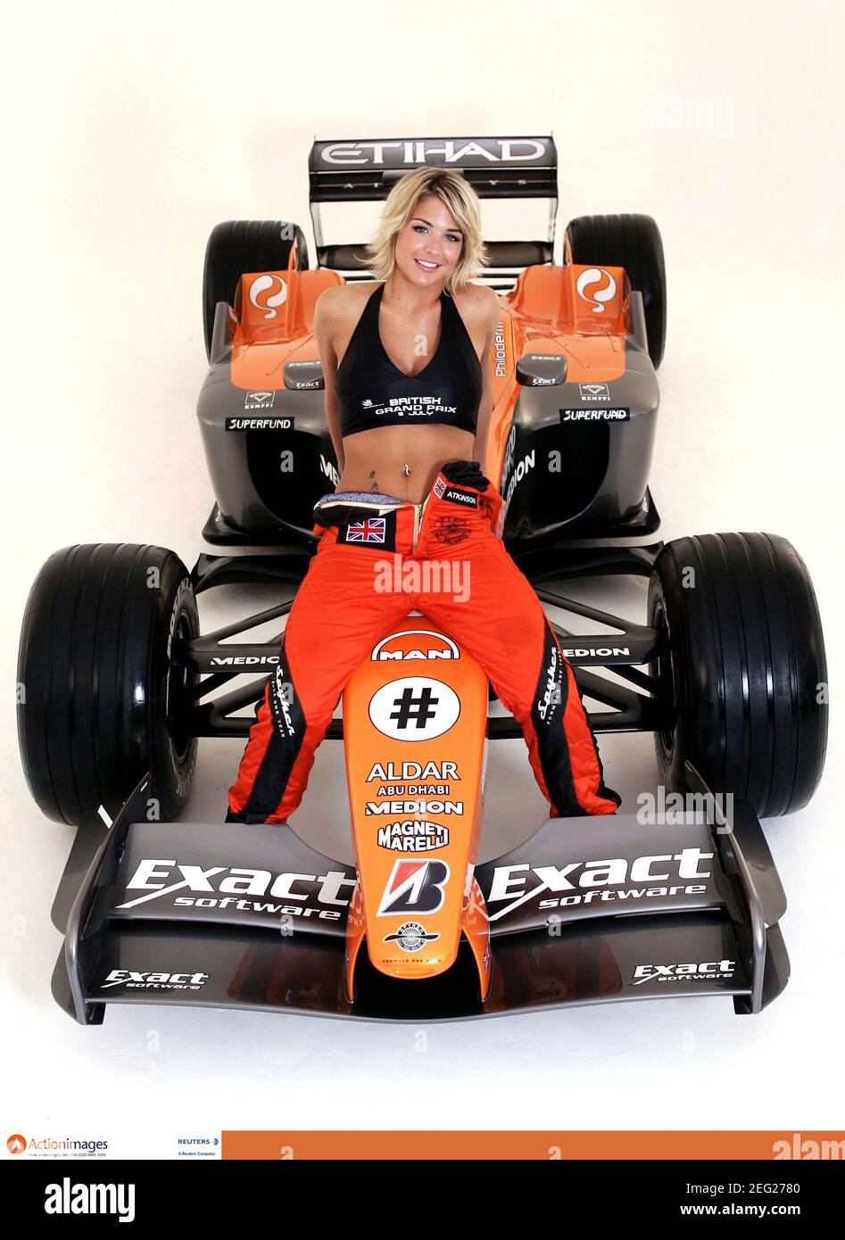 Gemma atkinson face 2007 british hi-res stock photography and images ...