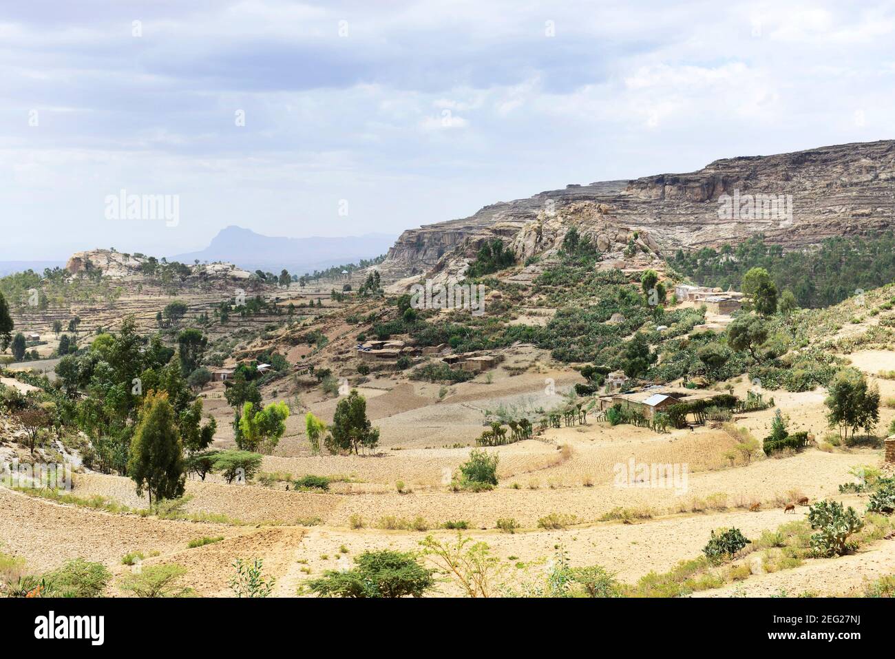 Beautiful mountainous landscapes in the Tigray region of northern ...