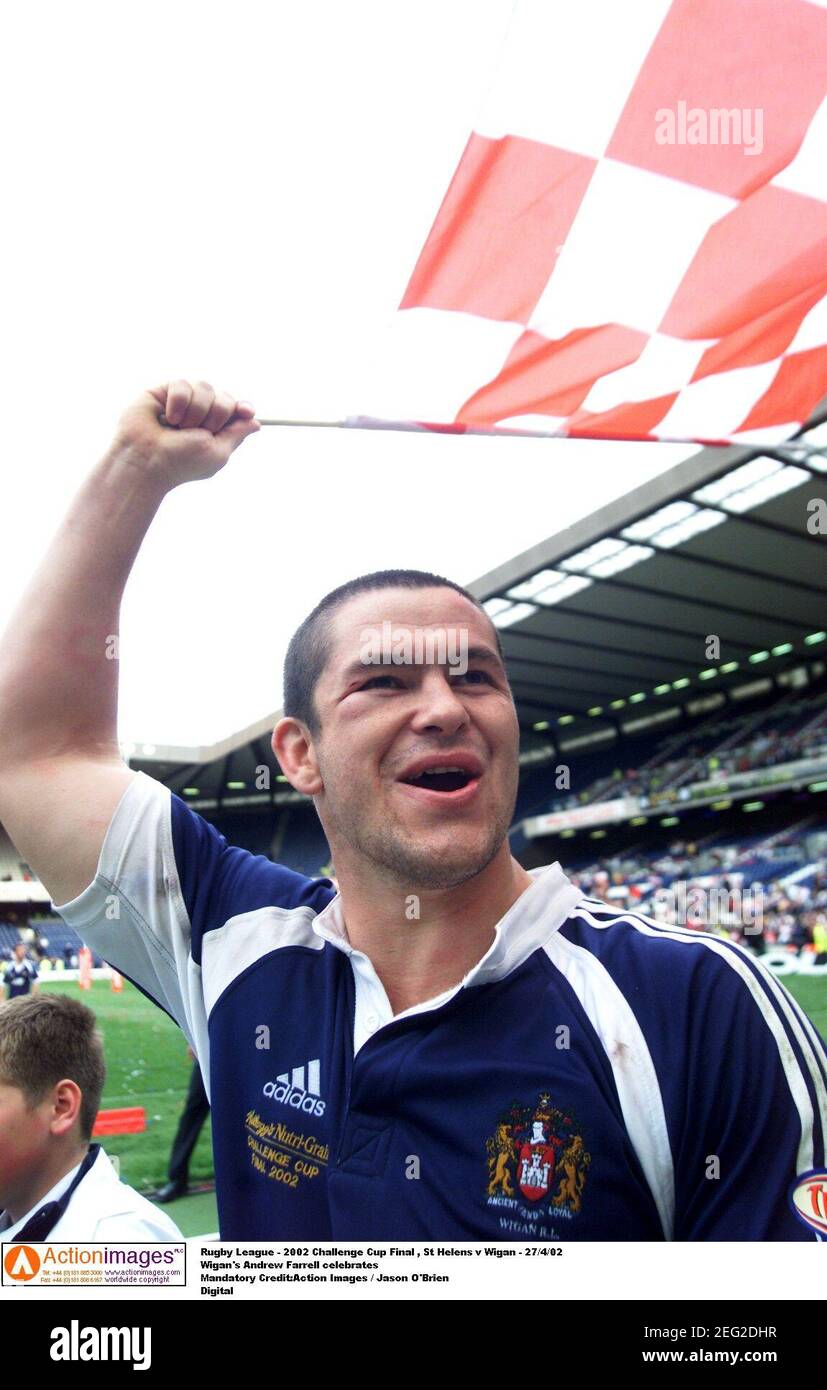 Andy farrell wigan 2002 hi-res stock photography and images - Alamy