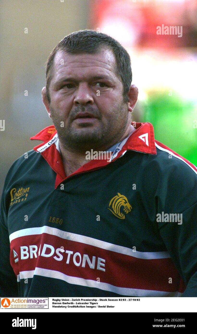 Leicester tigers darren garforth hi-res stock photography and images ...