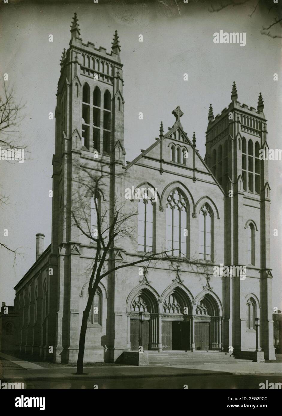 Our Lady of Mount Carmel Church, Chicago, between 1913 and 1914 Stock ...