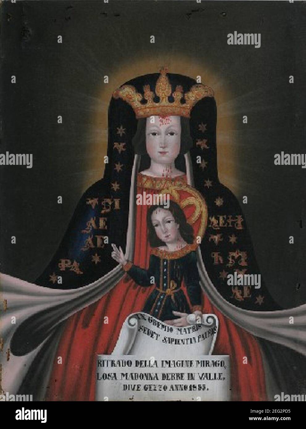 Our Lady of Re 1855 Stock Photo - Alamy