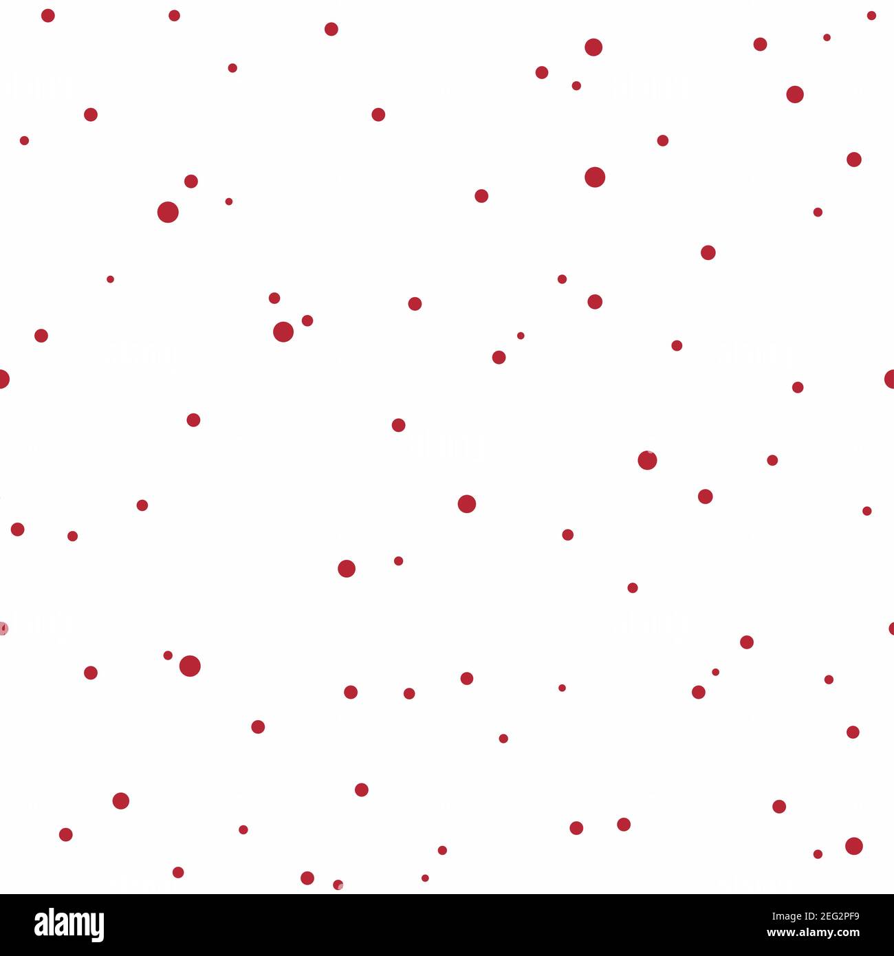 Seamless abstract pattern of little circles and dots on white ...