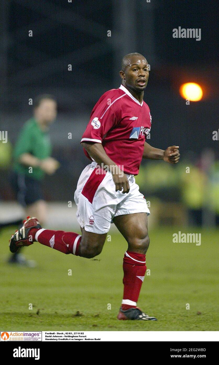 David johnson nottingham forest hi-res stock photography and images - Alamy