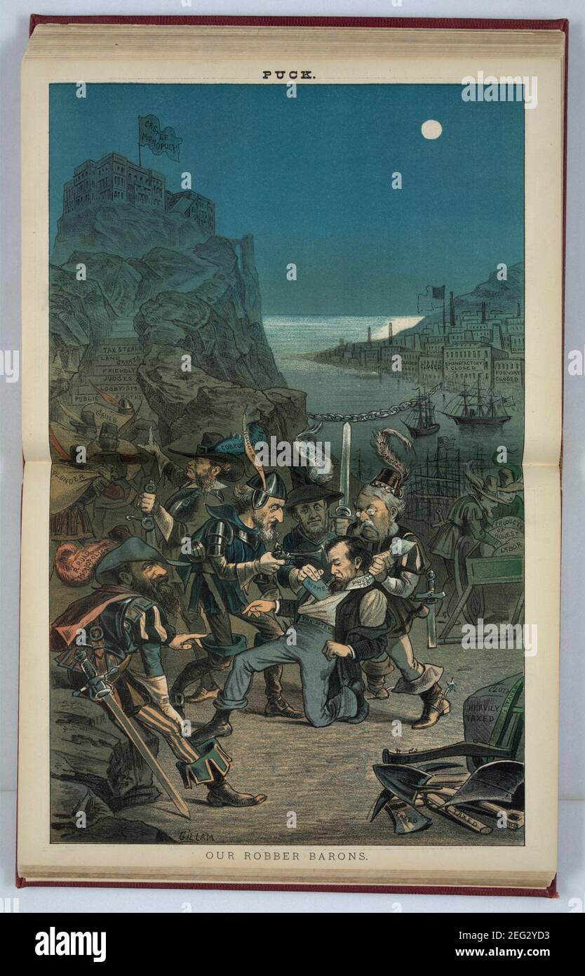 Robber barons hi-res stock photography and images - Alamy
