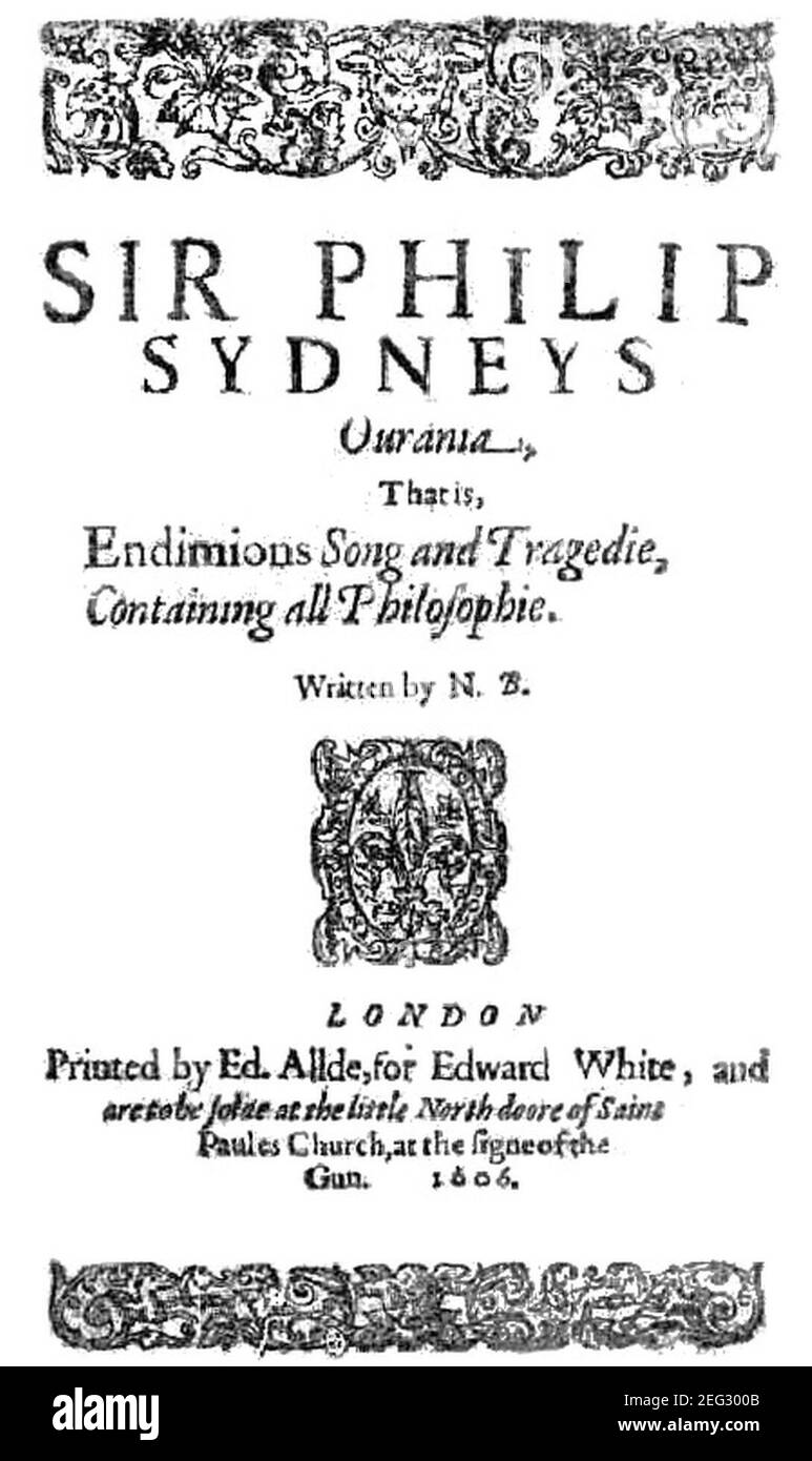 Ourania title page Stock Photo - Alamy