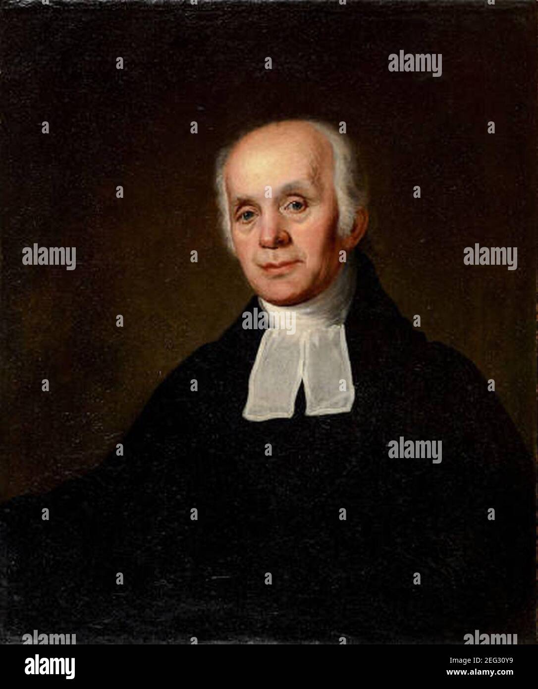 Portrait of Reverend Justus Heinrich Christian Helmuth by Bass Otis ...