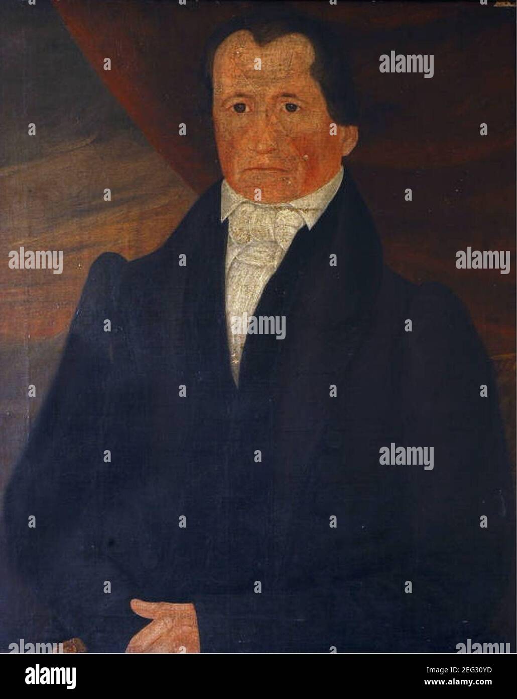 Ralph Osborn portrait 1815 Stock Photo - Alamy