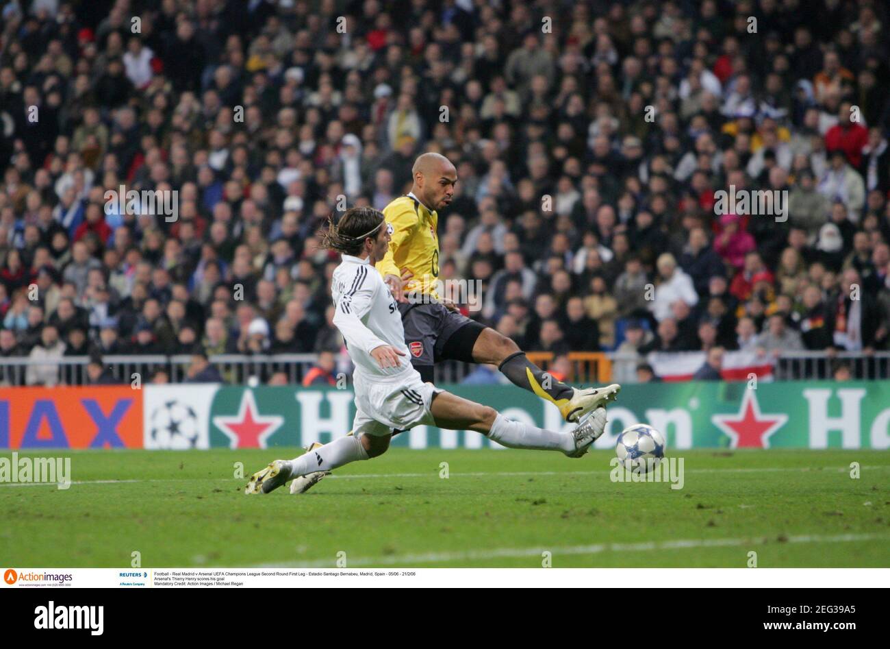 Santiago bernabeu thierry henry hi-res stock photography and images - Alamy