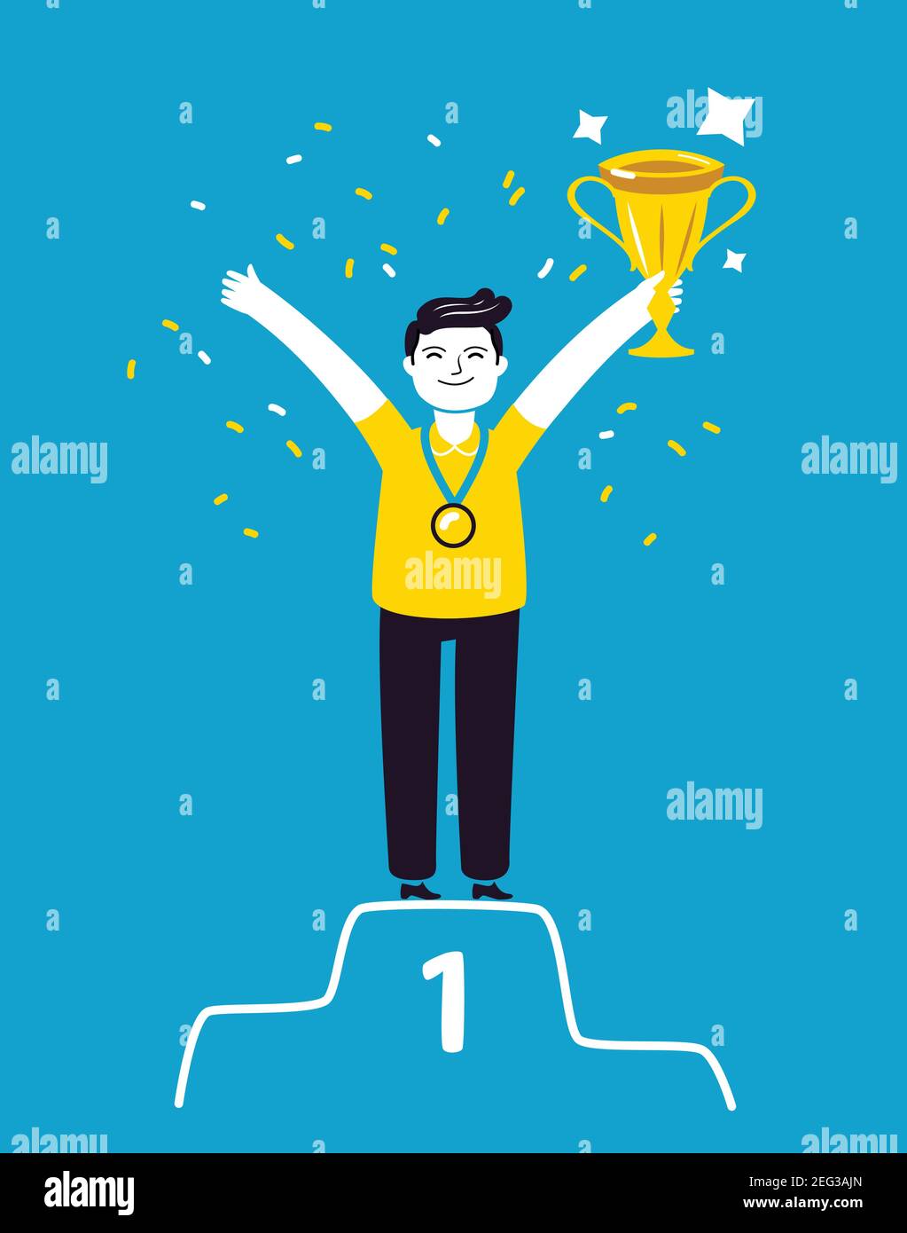 Business recognition award concept Stock Vector Images - Alamy