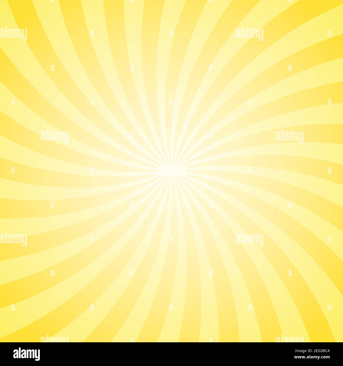 Summer sunlight background. Bright yellow color burst background ...