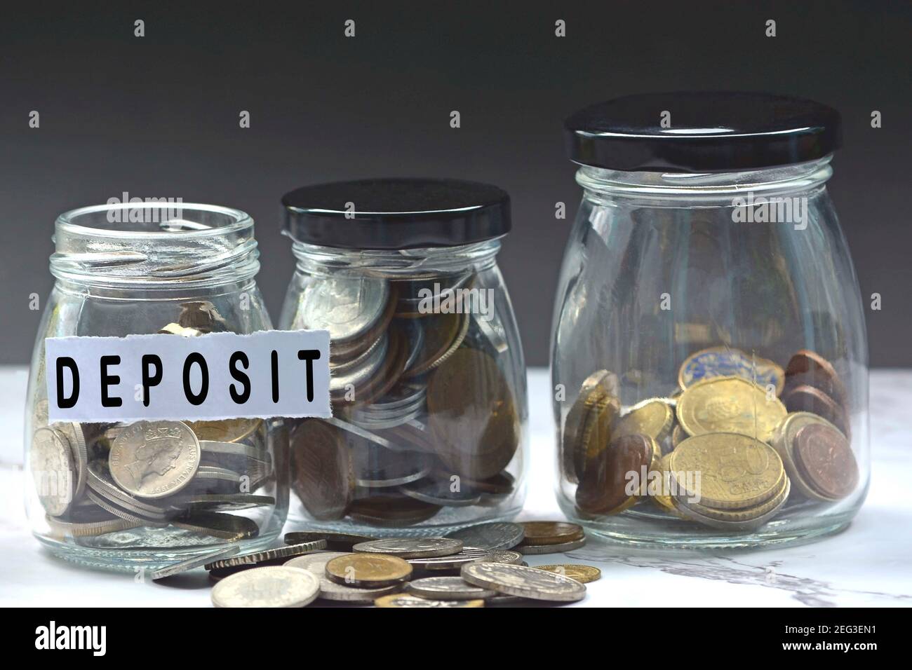 Australian currency money jar hi-res stock photography and images - Alamy
