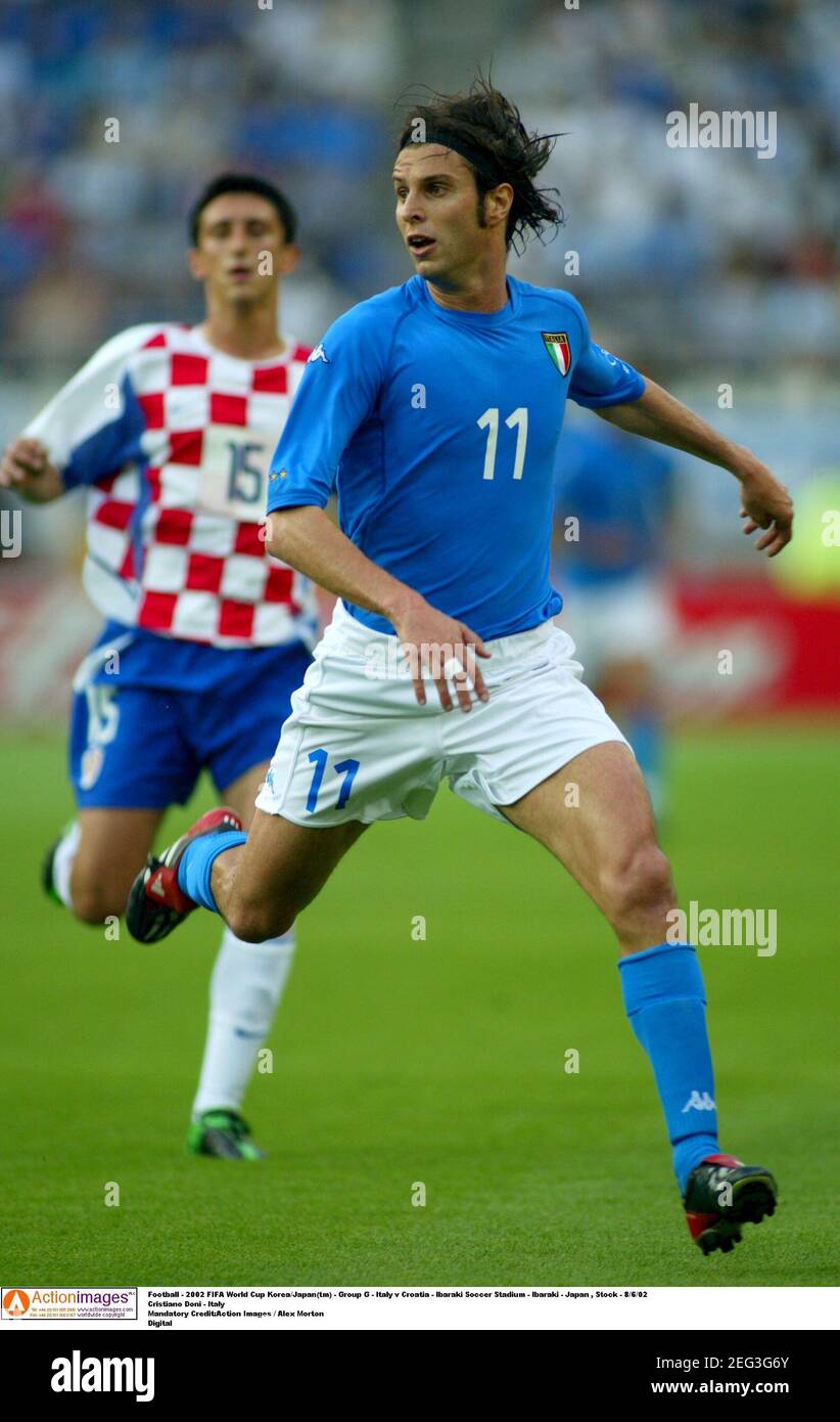 Soccer Fifa World Cup 2002 Group G Italy V Croatia High Resolution ...