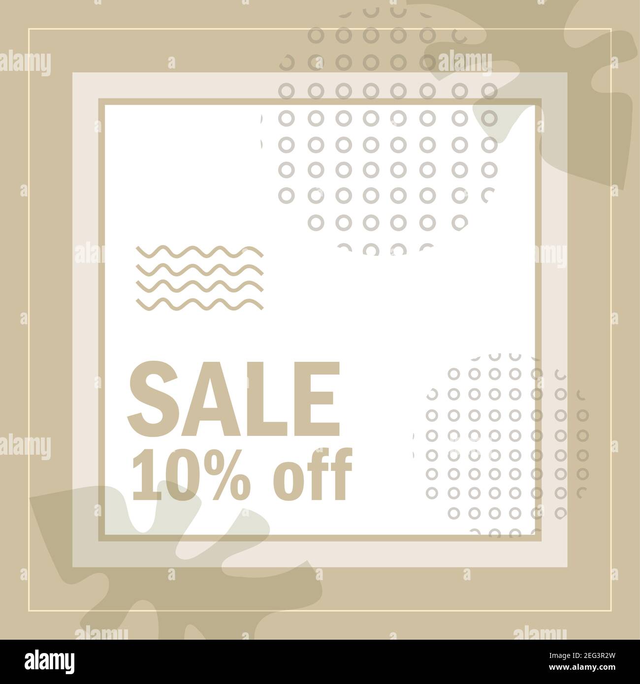 sale new collection trendy chic background for advertising vector ...