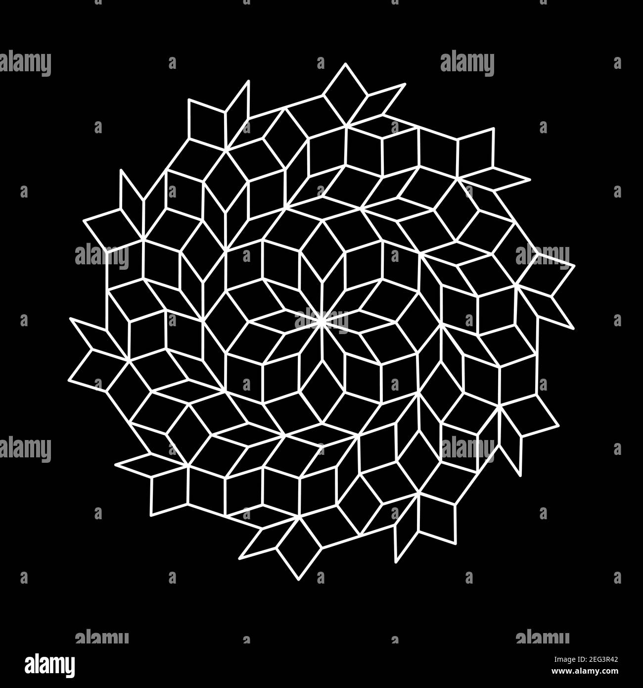 Penrose pattern hi-res stock photography and images - Alamy