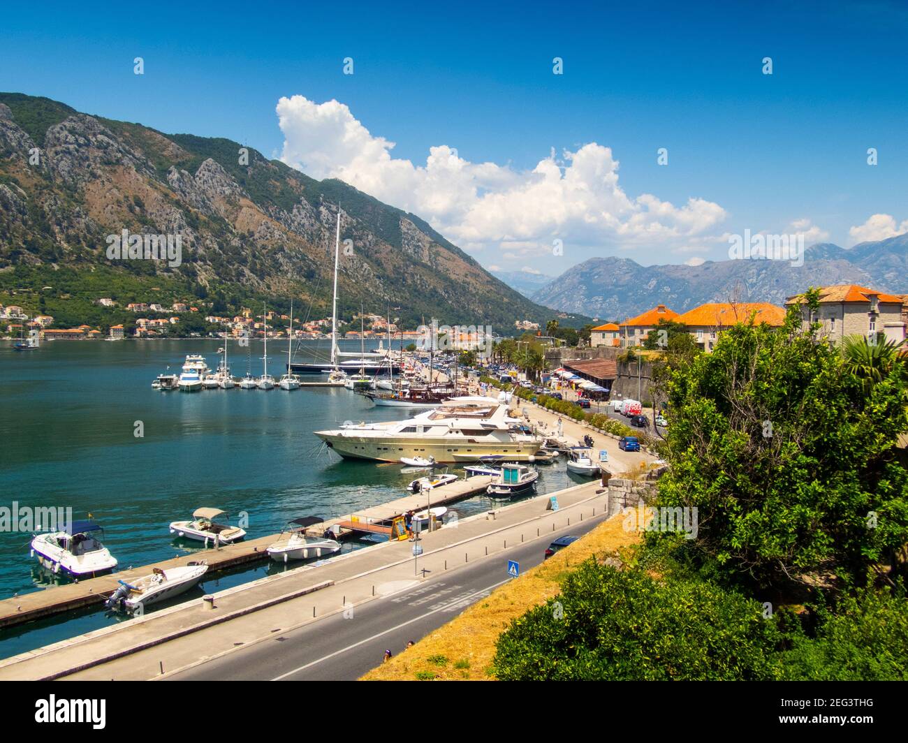Kator Котор Kotor is a coastal town in Montenegro. Gulf of Kotor. Photo ...