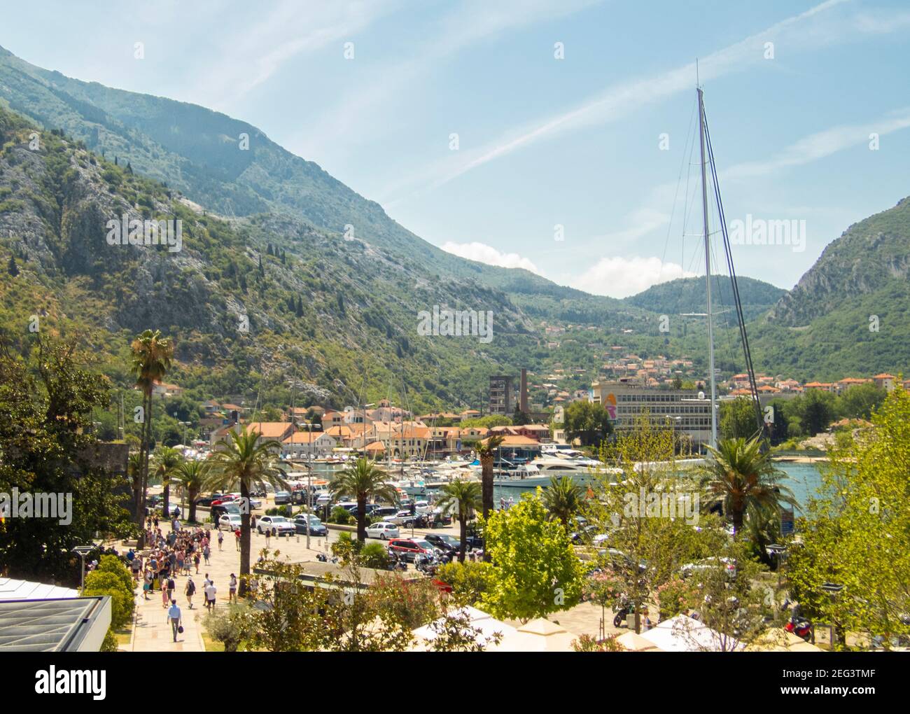 Kator Котор Kotor is a coastal town in Montenegro. Gulf of Kotor. Photo ...